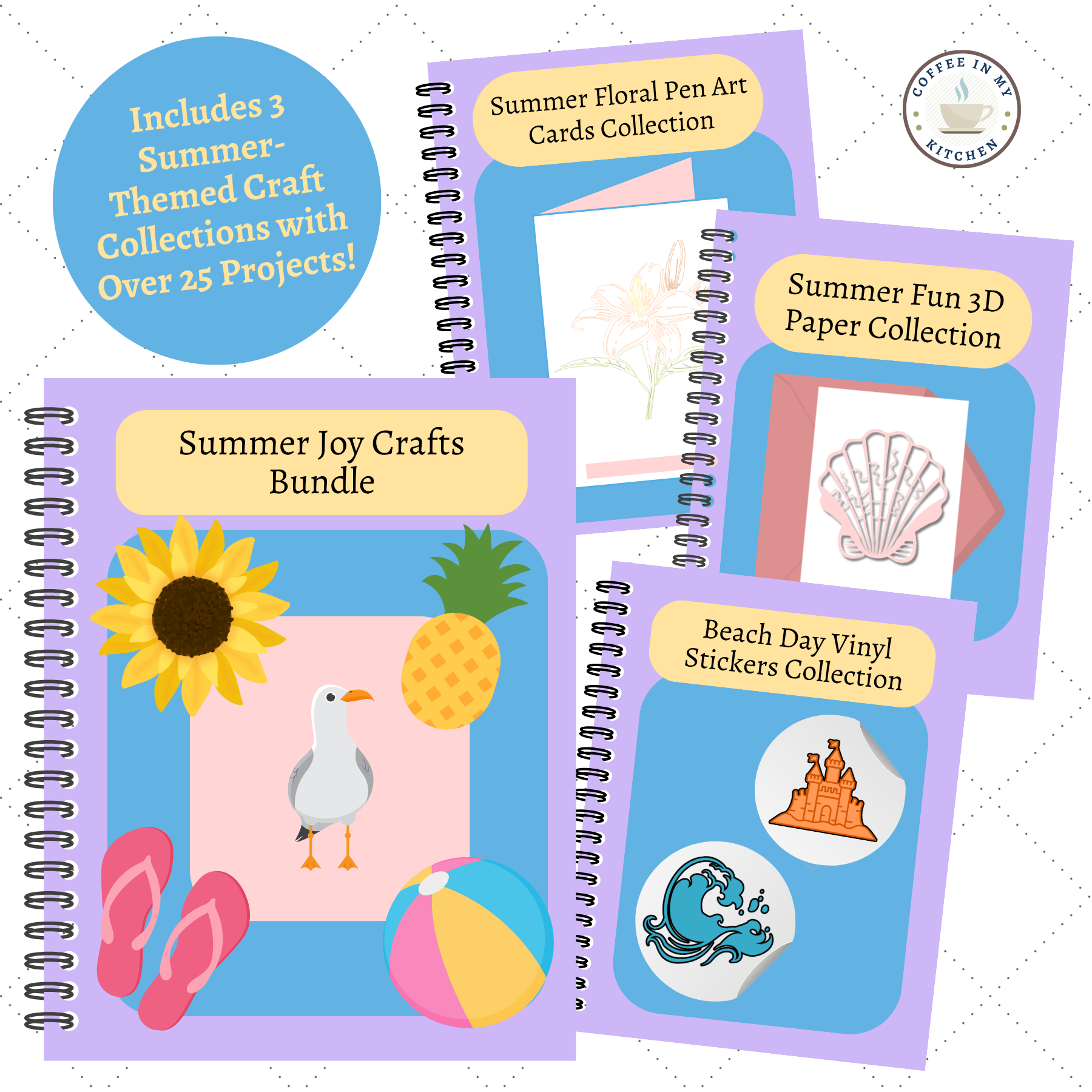 Summer Joy Crafts Bundle – Coffee in My Kitchen Shop
